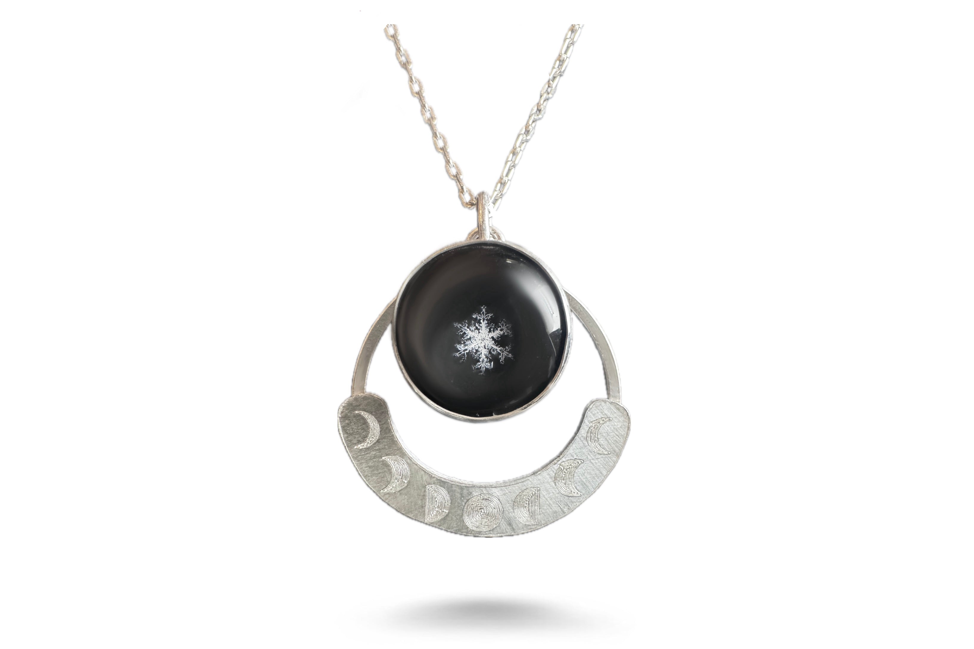 Real snowflake jewellery. Preserved snowflakes jewelry – Snowglobe Jewelry