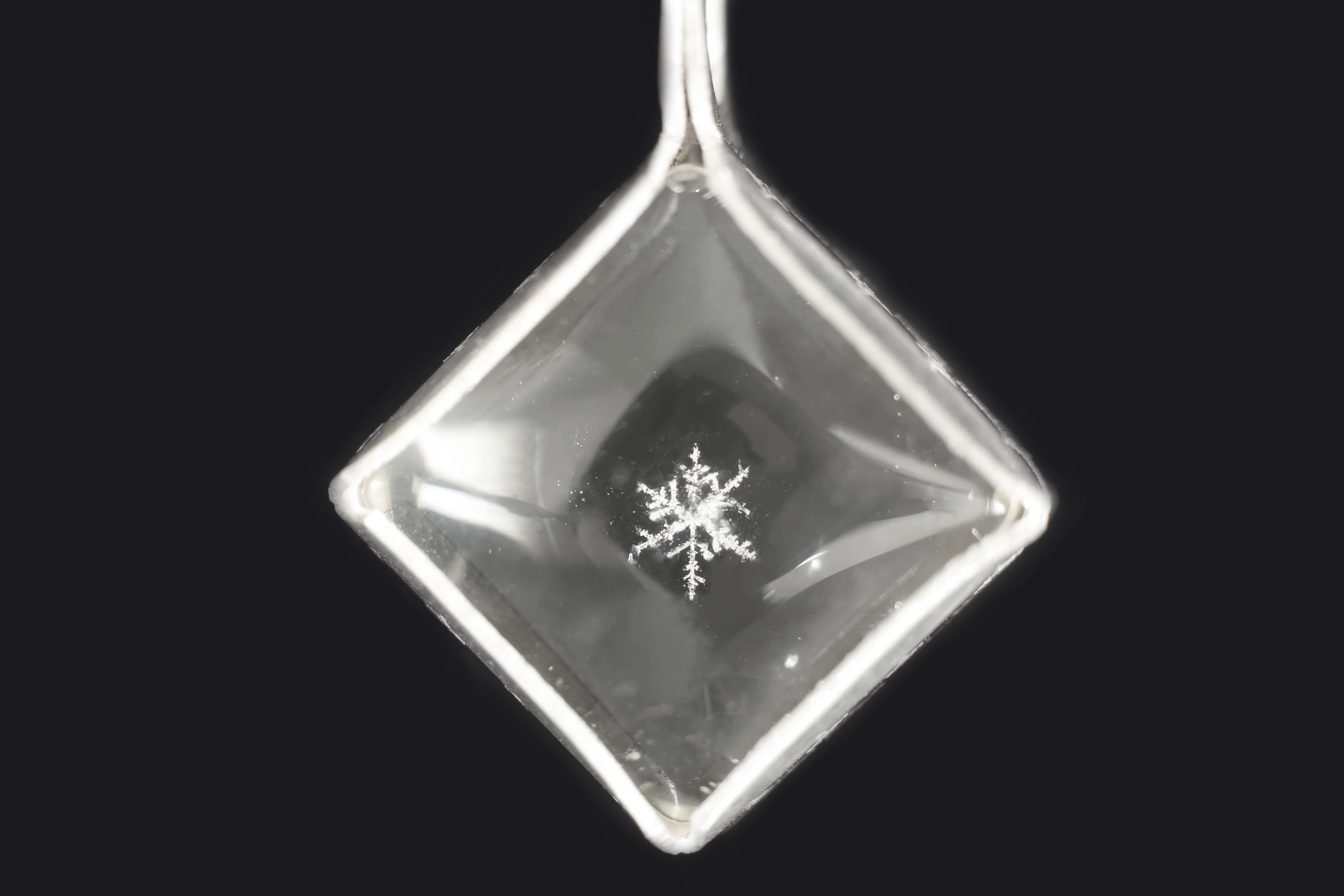 REAL SNOWFLAKES on sterling silver jewelry – Snowglobe Jewelry