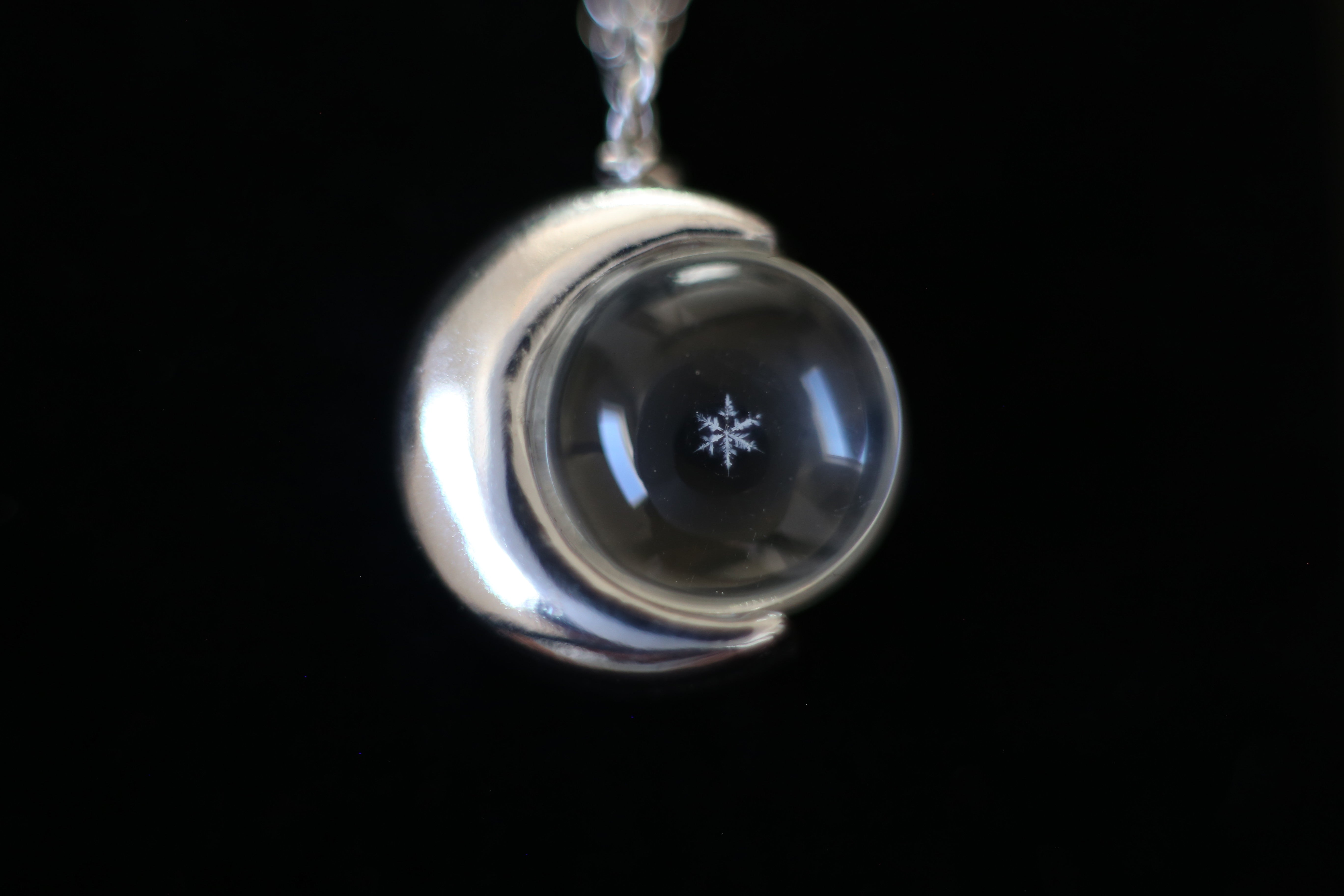 REAL SNOWFLAKES on sterling silver jewelry – Snowglobe Jewelry