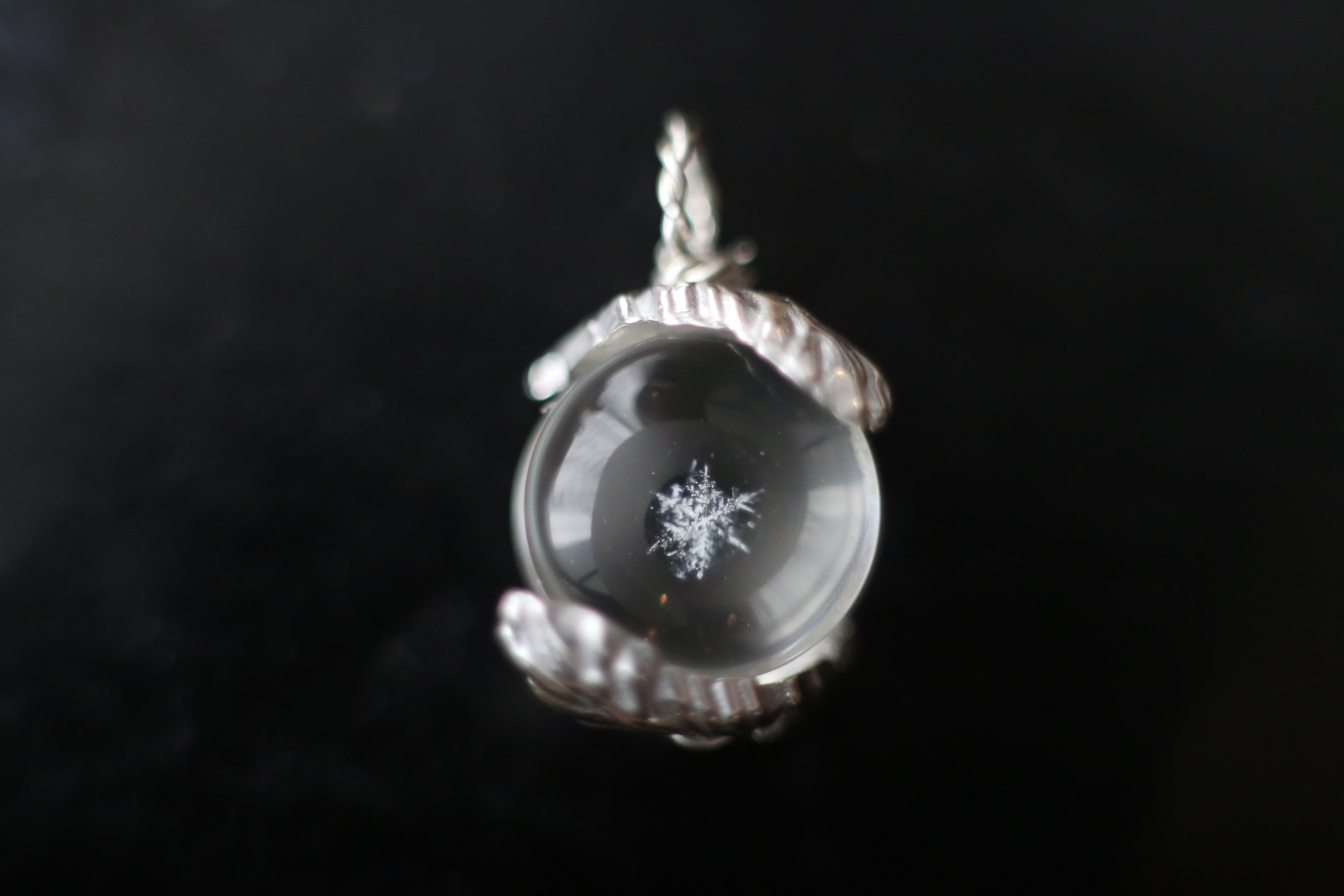 REAL SNOWFLAKES on sterling silver jewelry – Snowglobe Jewelry